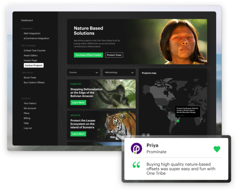 Achieve your Carbon Goals - One Tribe